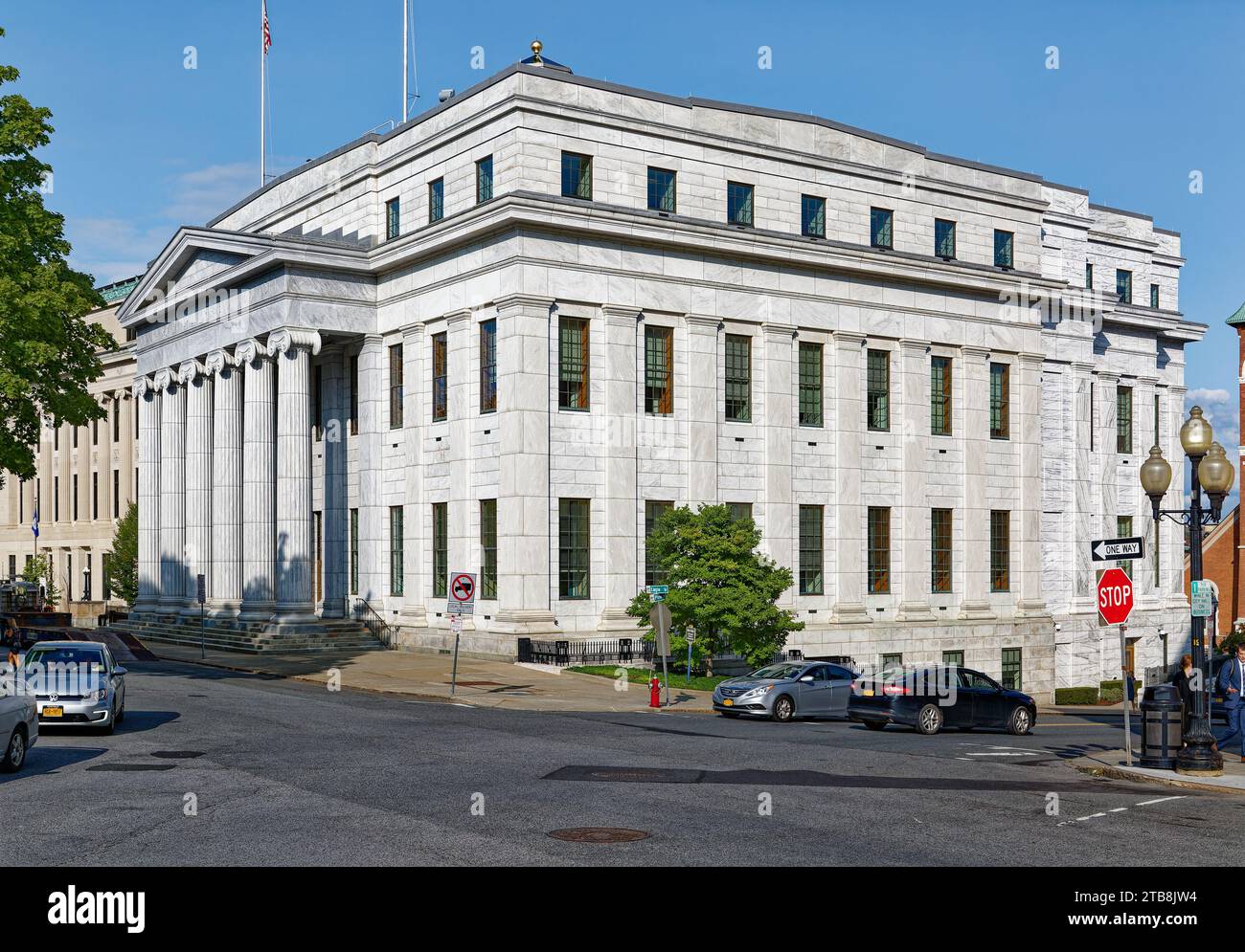The former State Hall of 1842, heavily altered and enlarged with ...