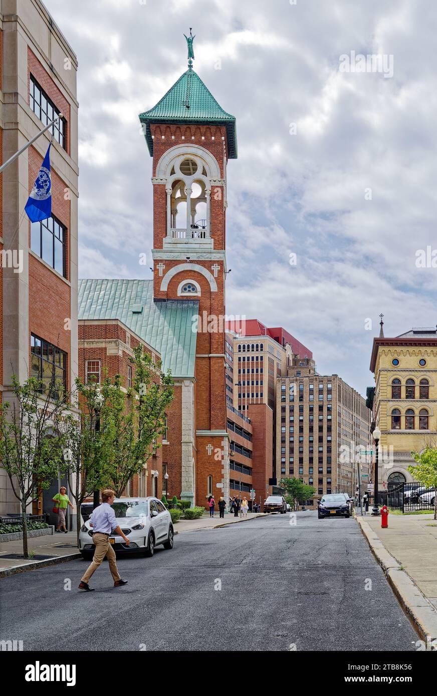Charles Nichols and Frederick Brown designed Albany landmark St. Mary’s ...