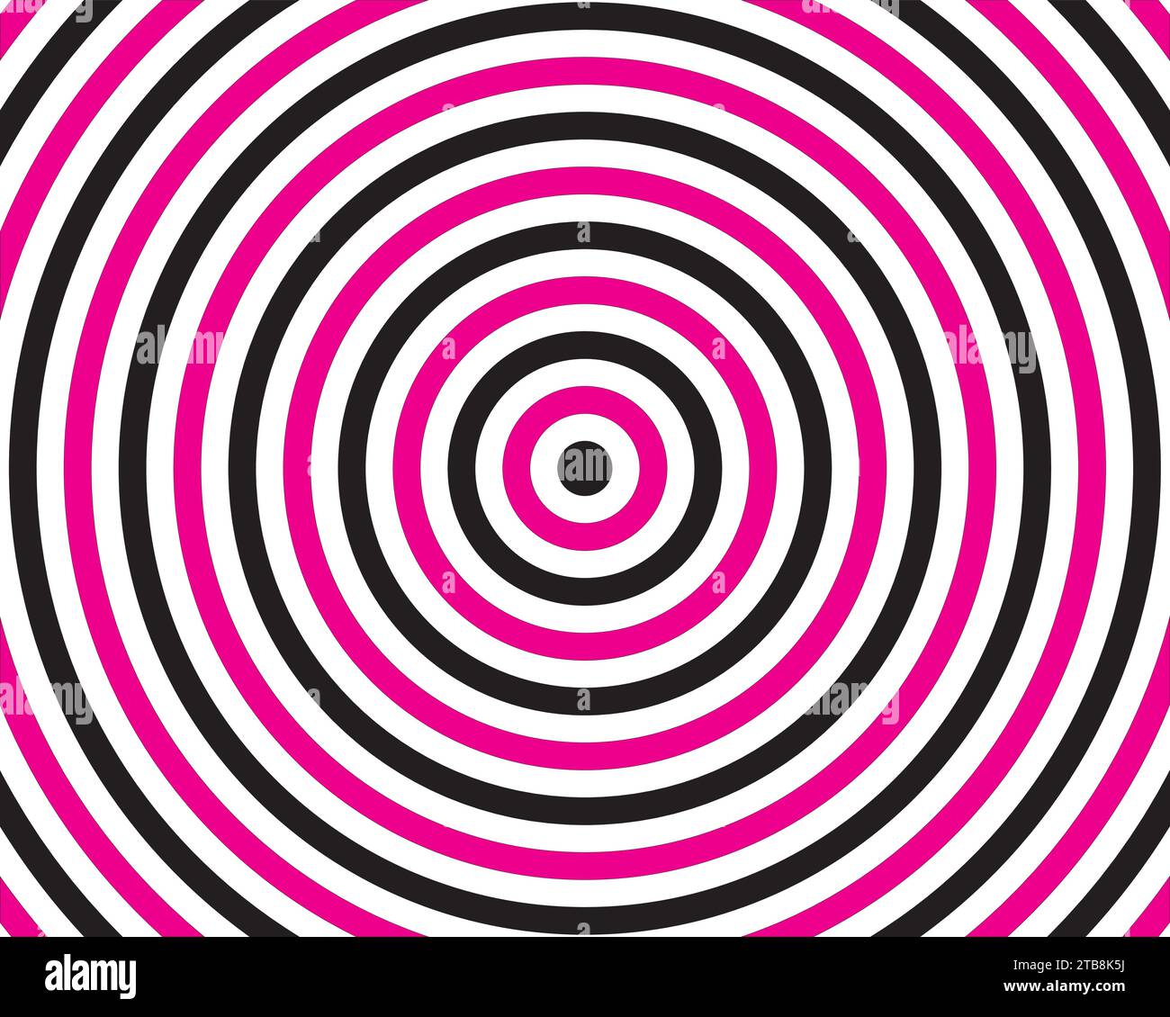 black with Pink spiral optical illusion background vector illustration ...