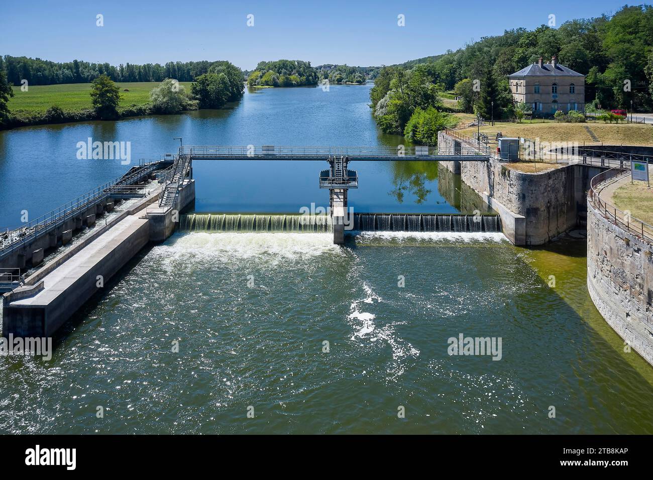 Artificialisation of waterways hi-res stock photography and images - Alamy