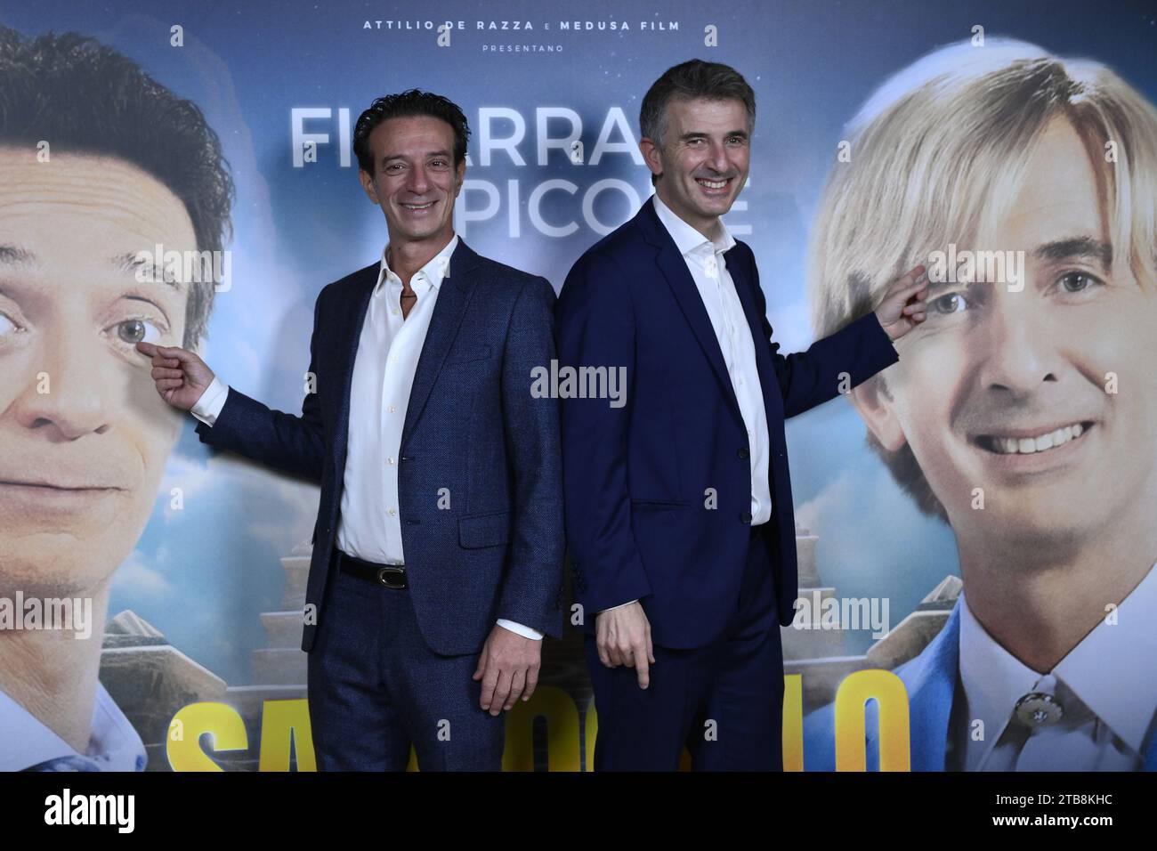 Rome, Italy. 05th Dec, 2023. Salvo Ficarra and Valentino Picone during ...