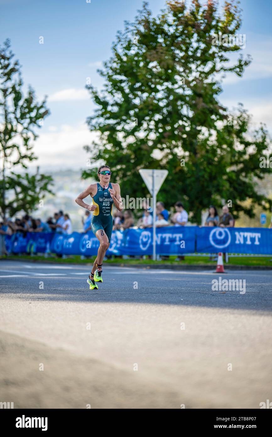 Natalie Van Coevorden participating in Pontevedra in the 2023 World ...