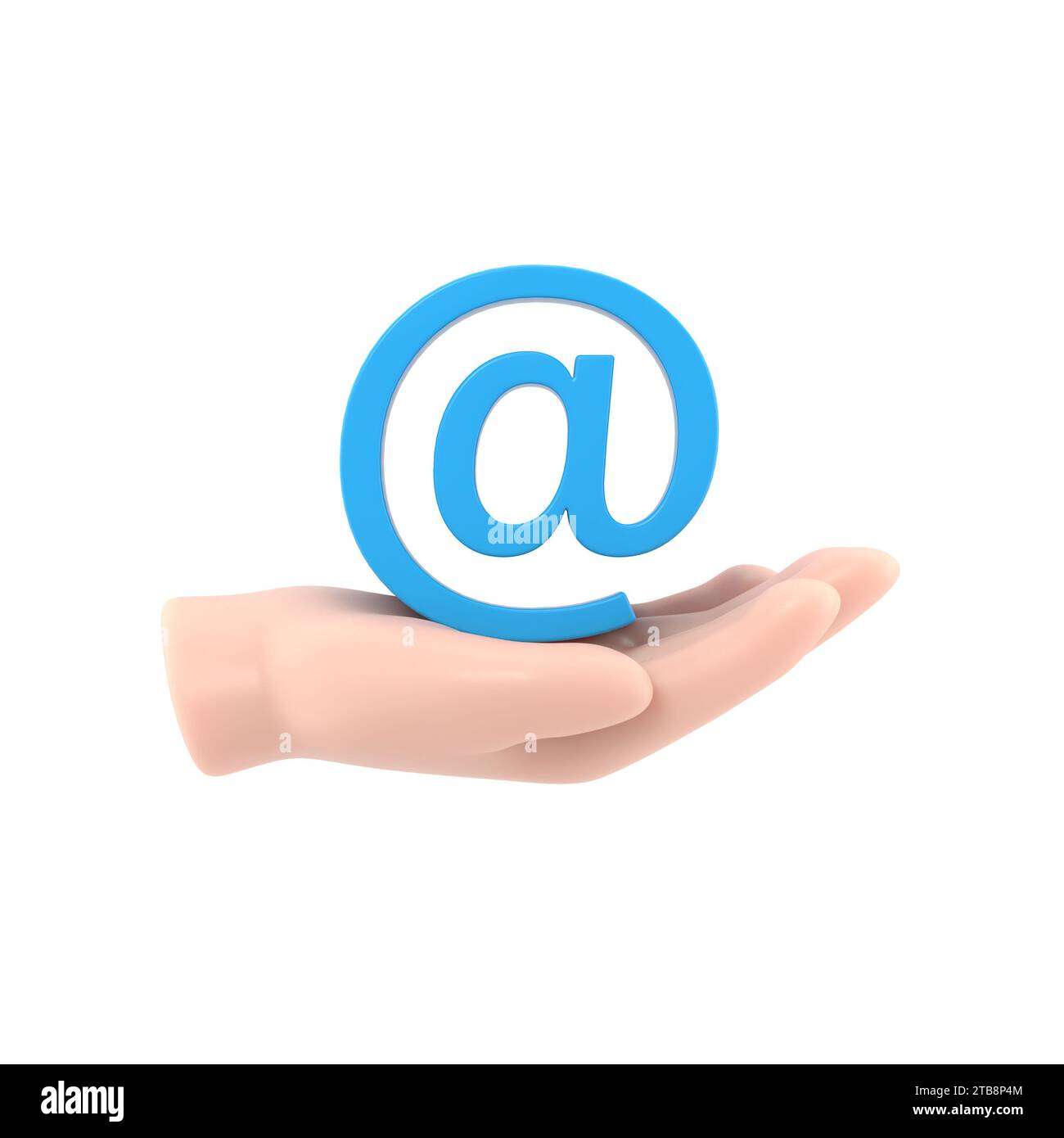 Cartoon Gesture Icon Mockup.Cartoon businessman character hand holding ...