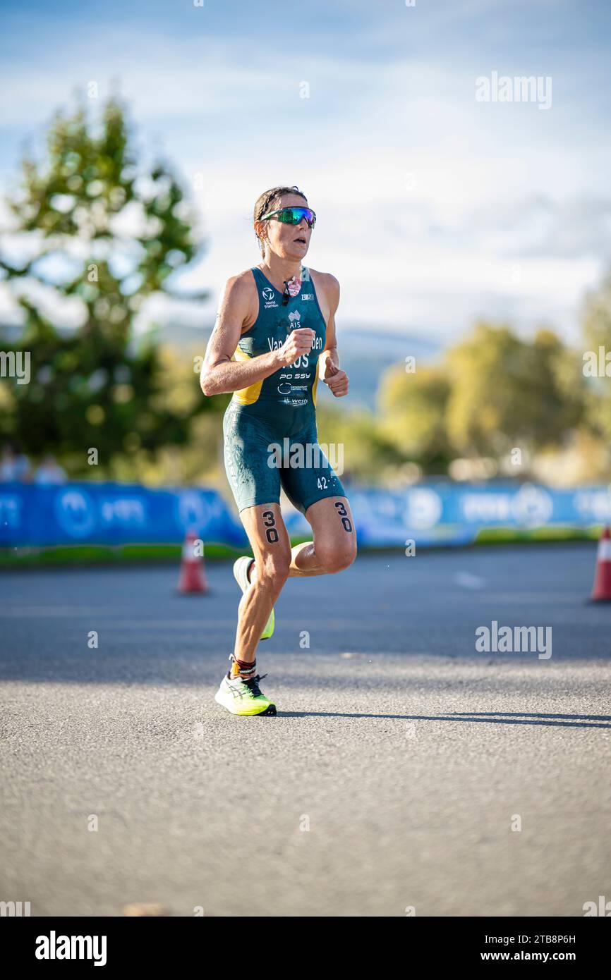 Natalie Van Coevorden participating in Pontevedra in the 2023 World ...