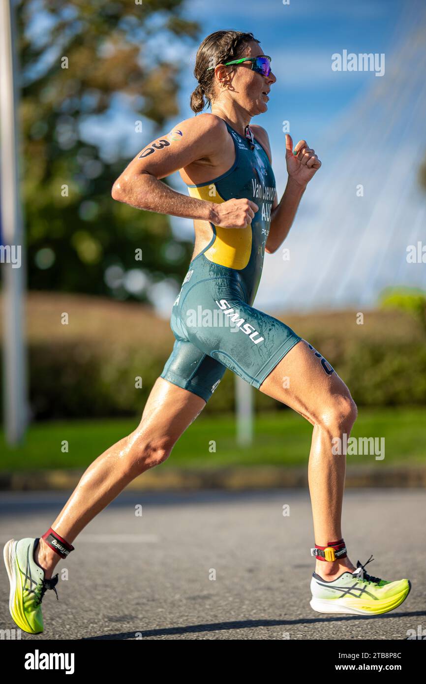 Natalie Van Coevorden participating in Pontevedra in the 2023 World ...