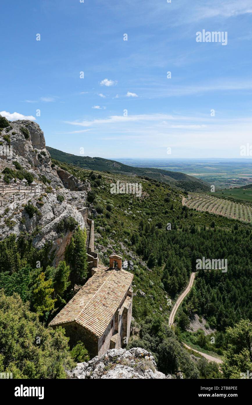 Spain, Aragon, Province of Huesca: the Catholic monastery and holy site ...