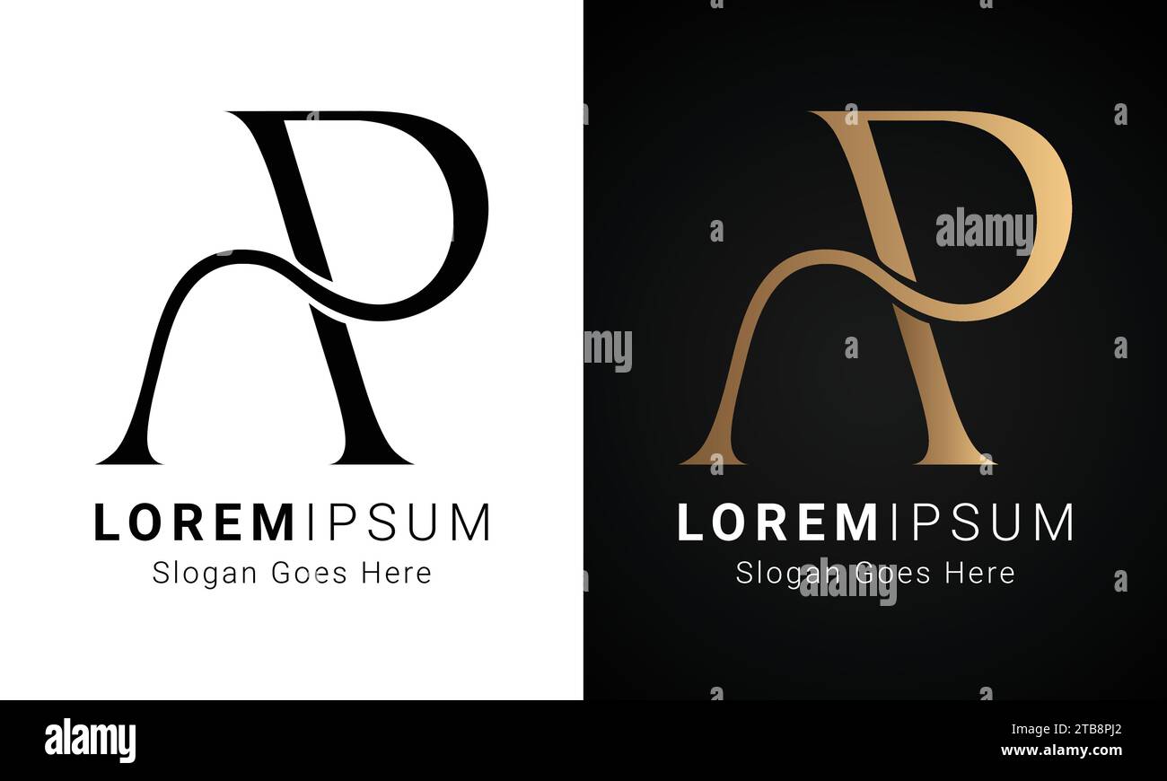 Luxury Initial AP or PA Monogram Text Letter Logo Design Stock Vector Image & Art - Alamy