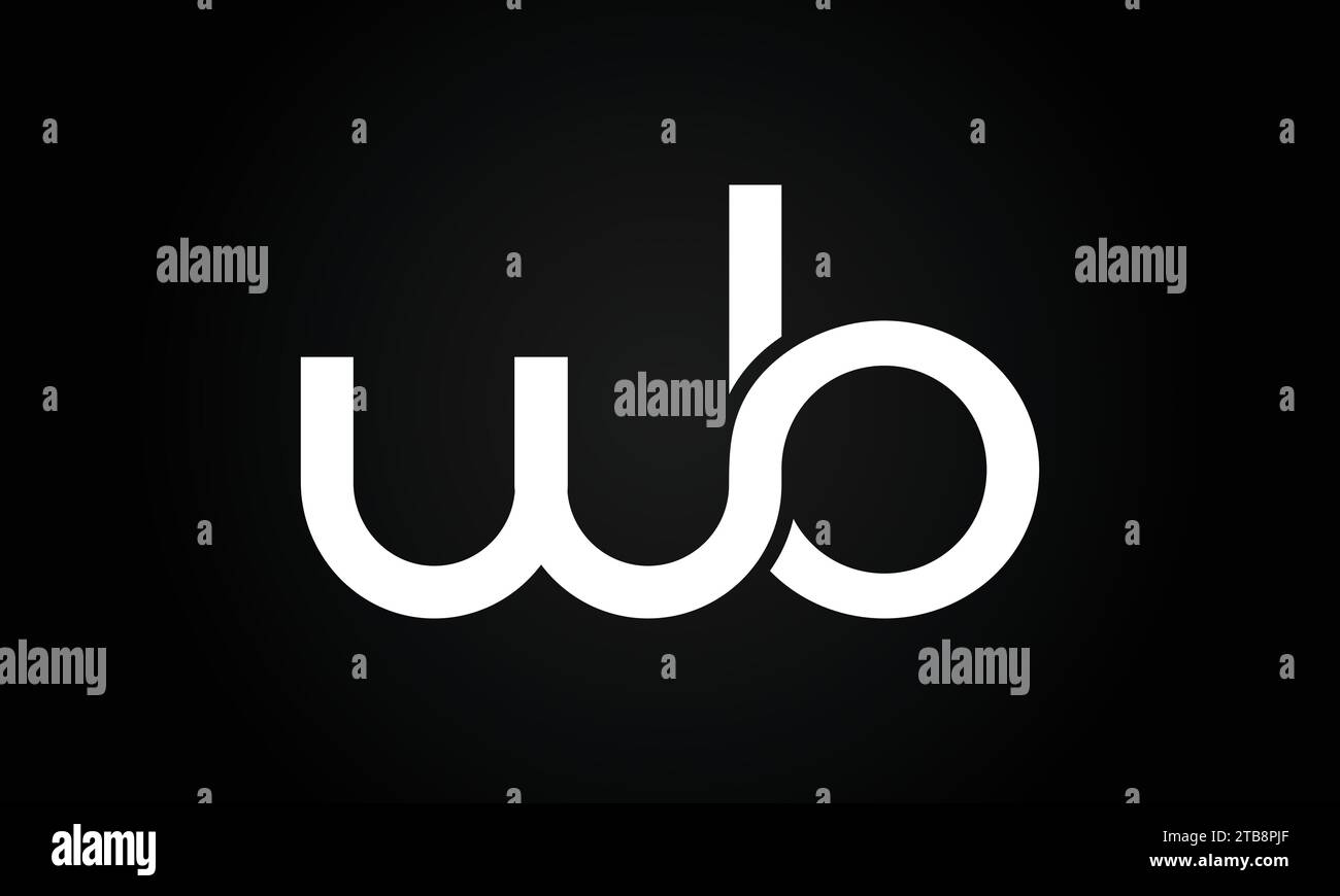 Wb letters hi-res stock photography and images - Alamy