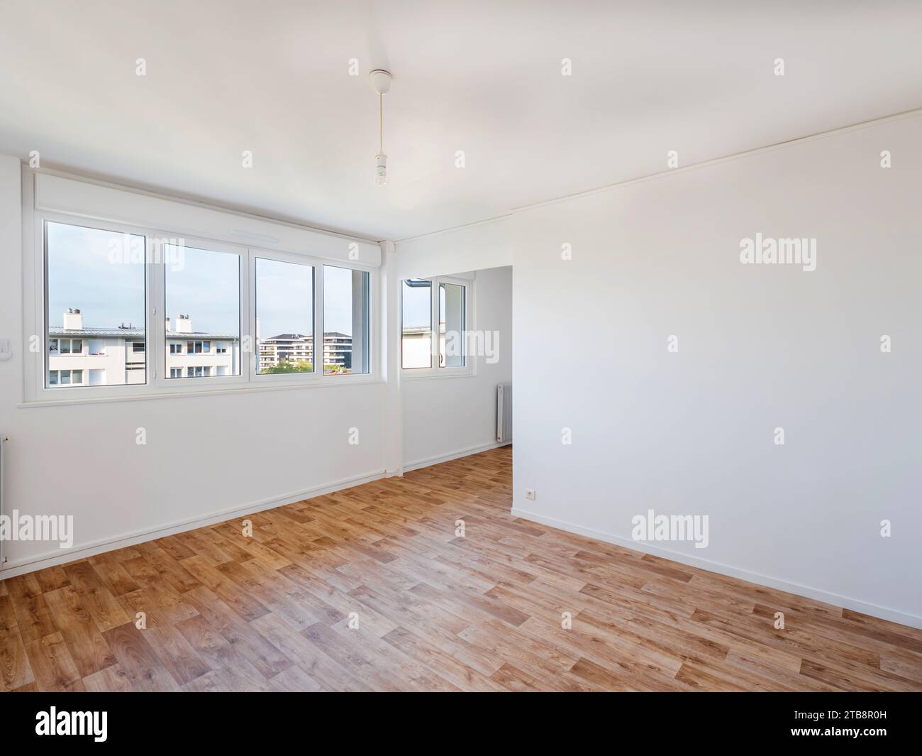 Ambilly (central-eastern France): building, new public housing blocks ...