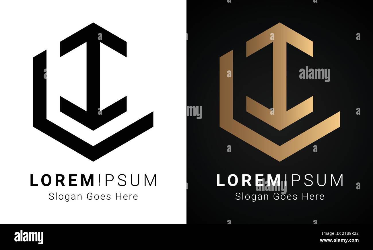 Letter il logo hi-res stock photography and images - Alamy