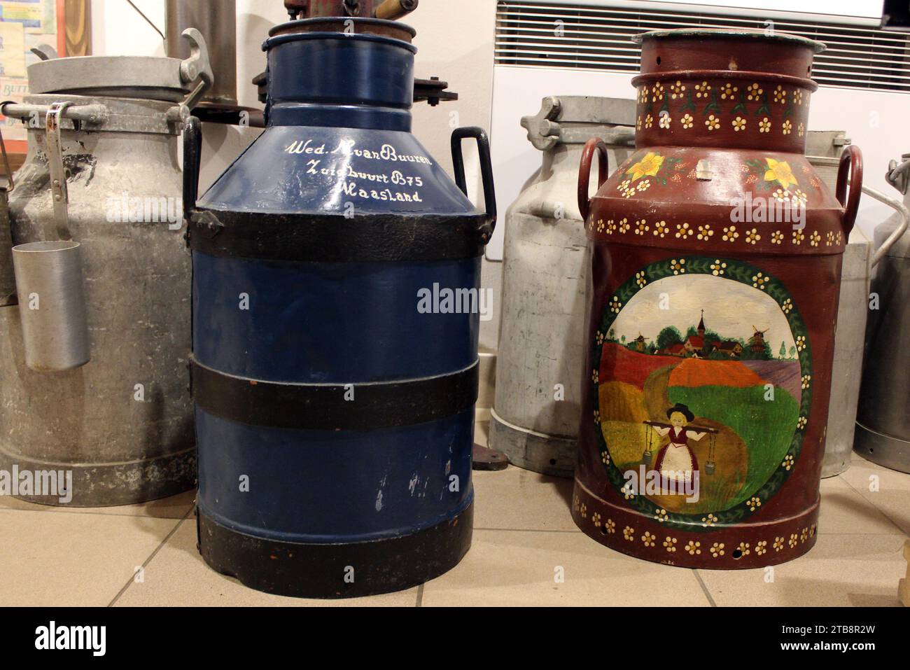 The Museum of Butter in the village of Maslovice near Prague exhibits ...