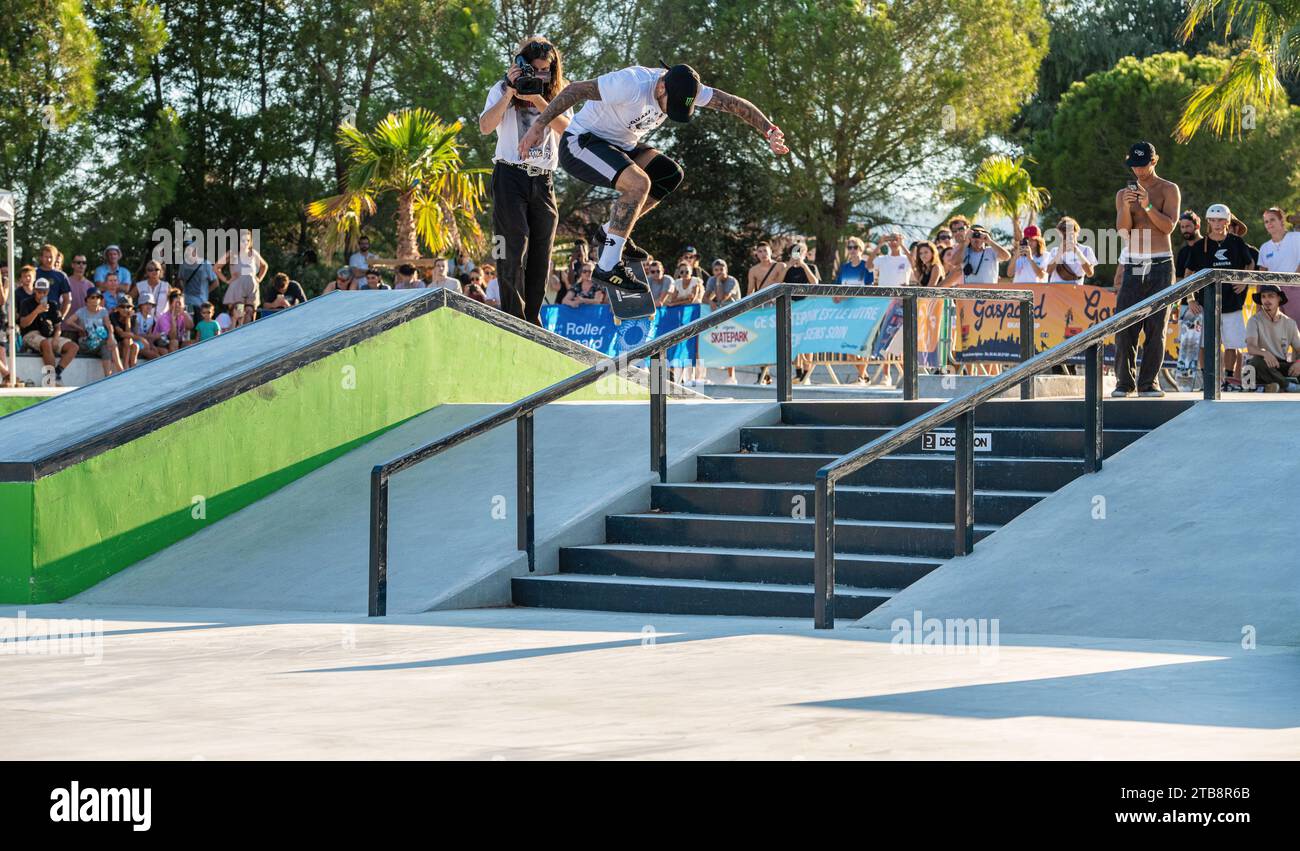 Aurelien Giraud, Skateboard World Champion in the “street” discipline ...