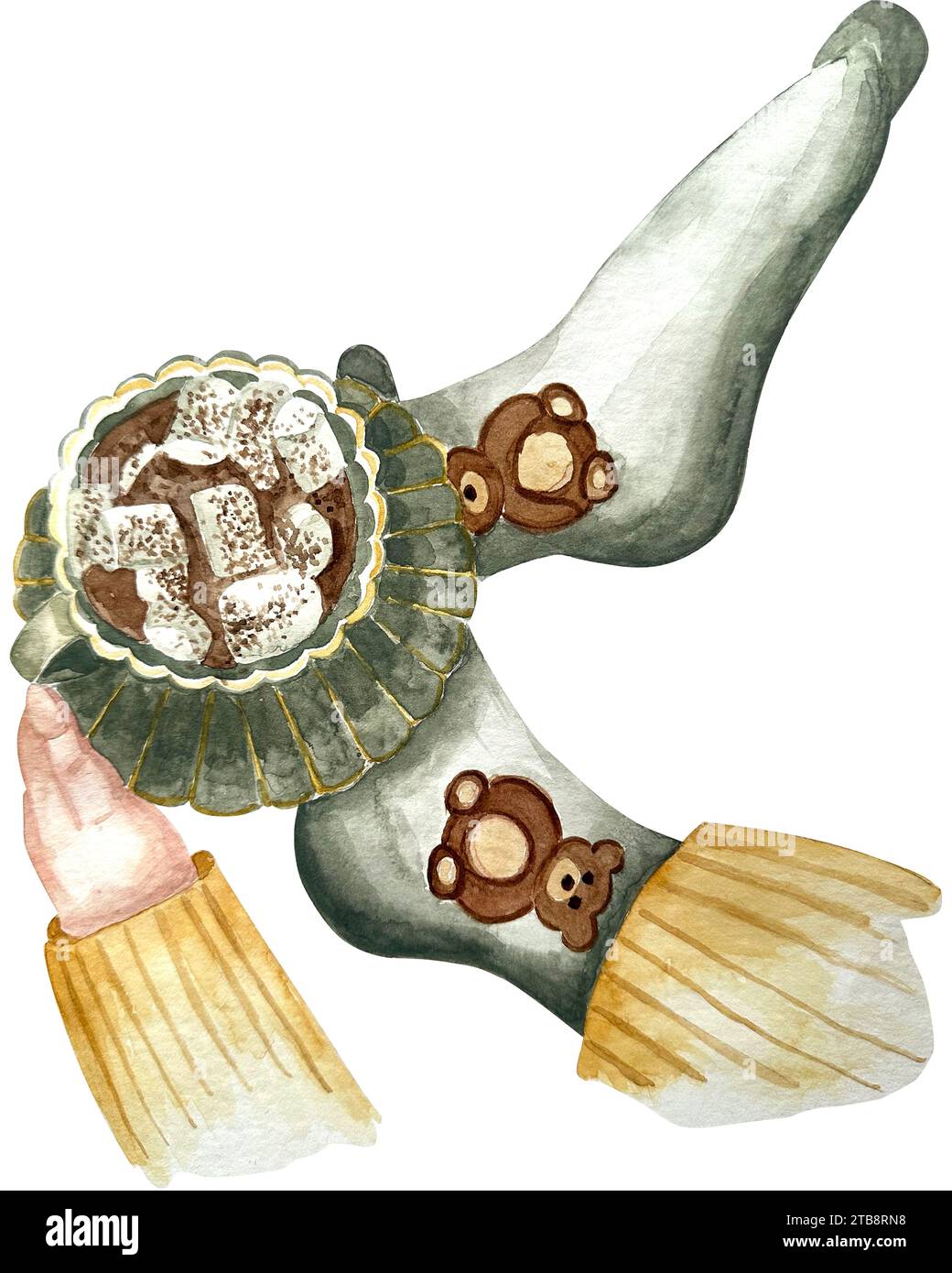 Coffee socks Cut Out Stock Images & Pictures - Alamy