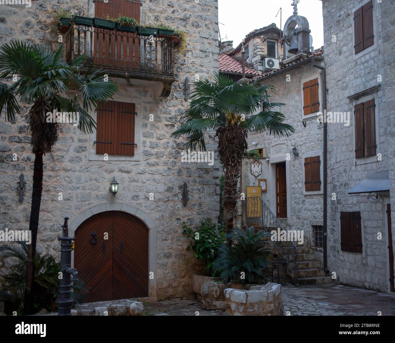 Kotor, Montenegro, Apr 2023: View of the Saint Peter of Cetinje Church ...