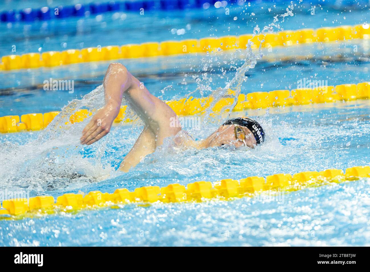 Wiffen Nathan of Ireland during Menâ€™s 400m Freestyle Heats at the LEN ...