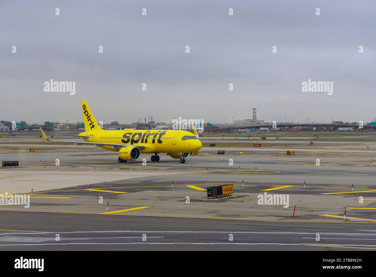 30 October 2023 Newark NJ USA. During departure at NEWARK International ...