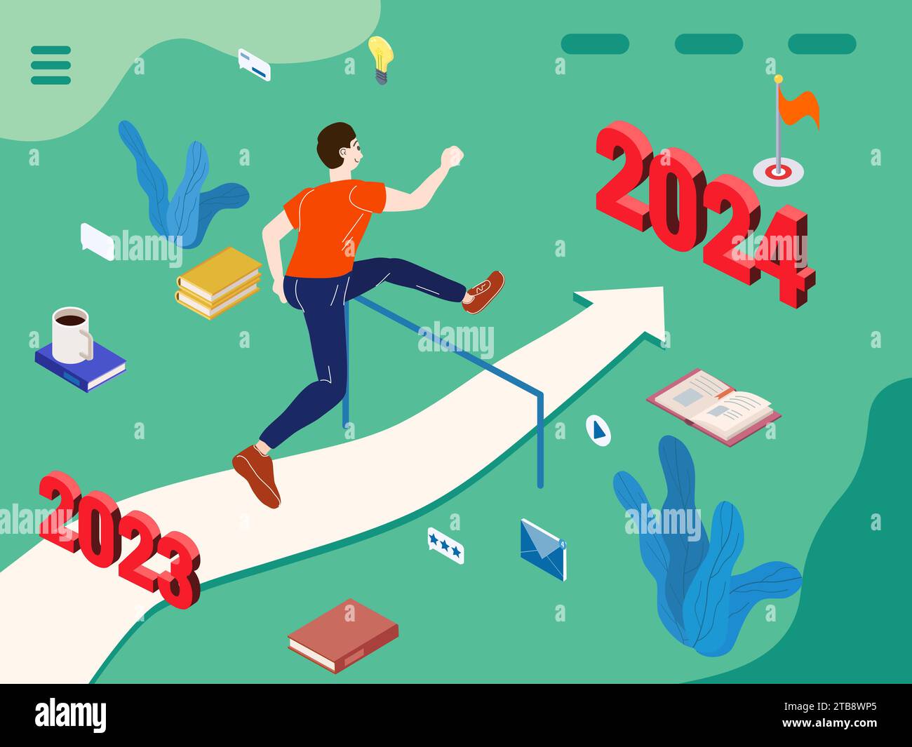 Target 2024 Stock Vector Images - Alamy