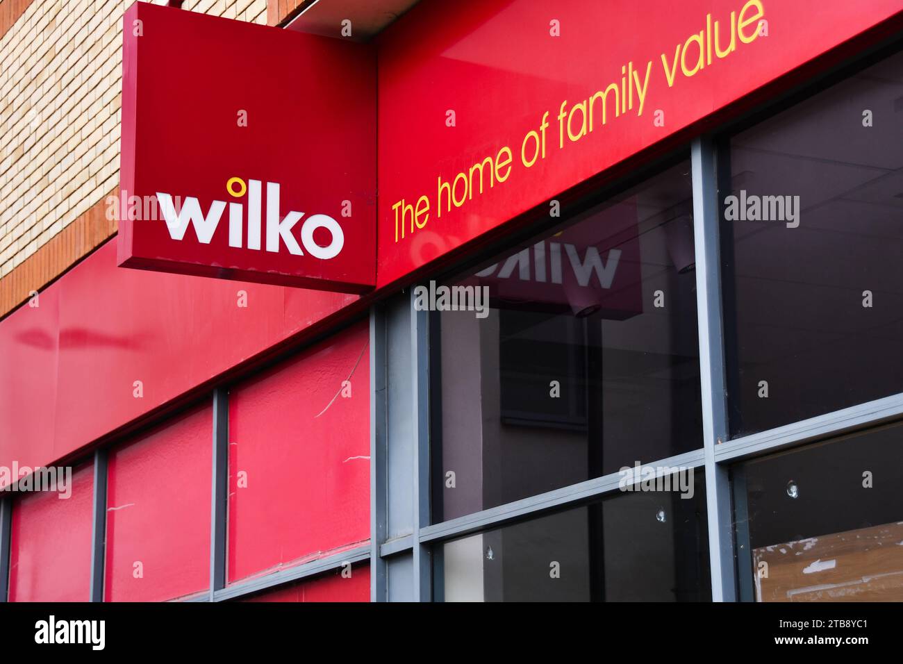 Wilkinsons in Huntington town centre Stock Photo - Alamy