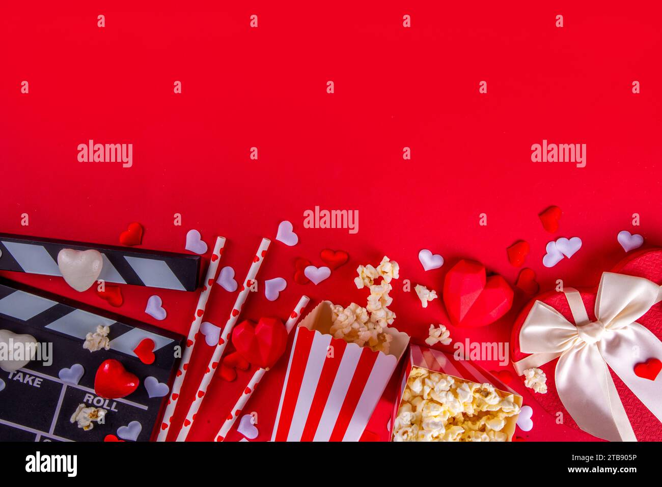 Romantic date on Valentine's Day February 14. Love movie marathon, date ...
