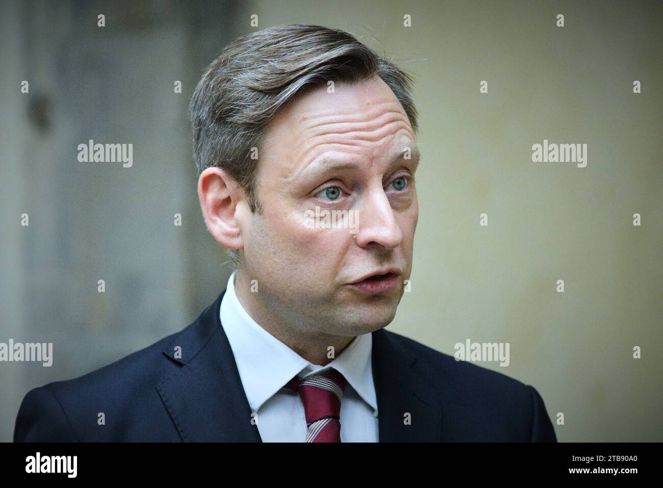 Edinburgh Scotland, UK 05 December 2023. Liam Kerr MSP at the Scottish ...