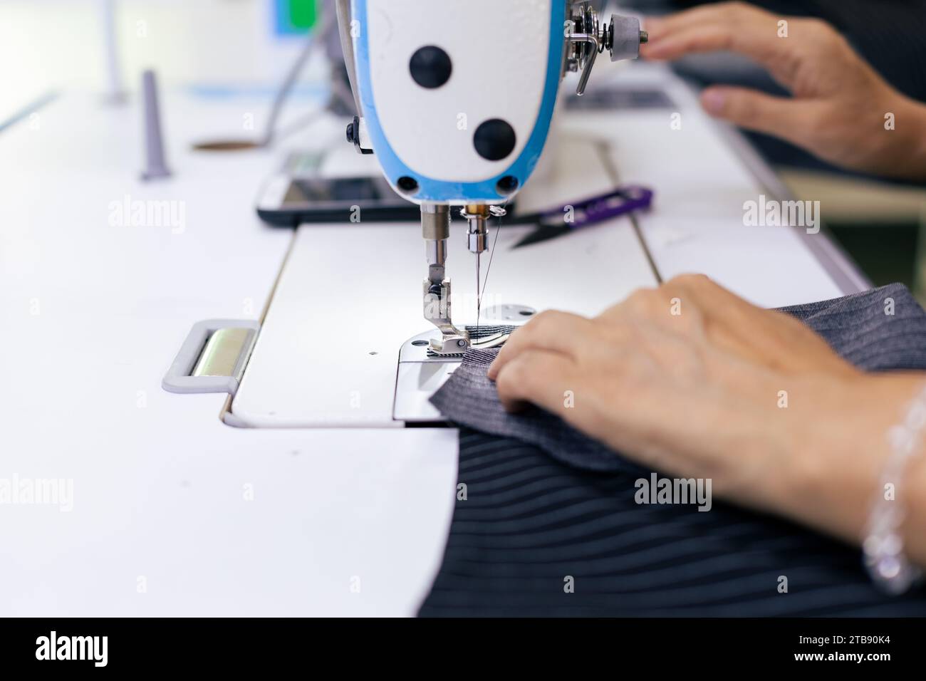 Extreme close up sewing machine hi-res stock photography and images - Alamy