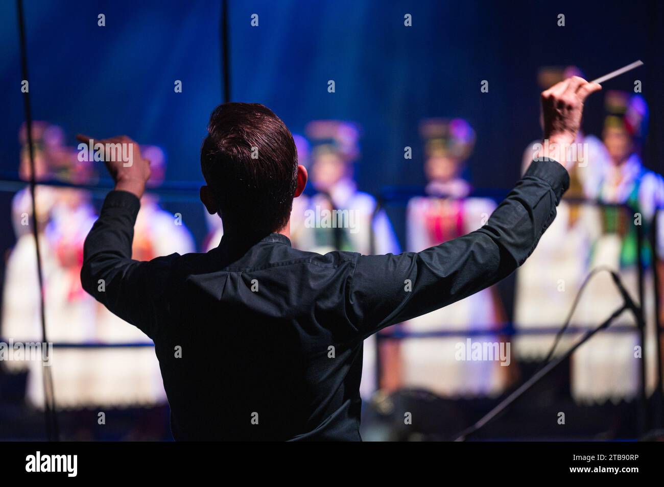 Conductor baton woman hi-res stock photography and images - Alamy