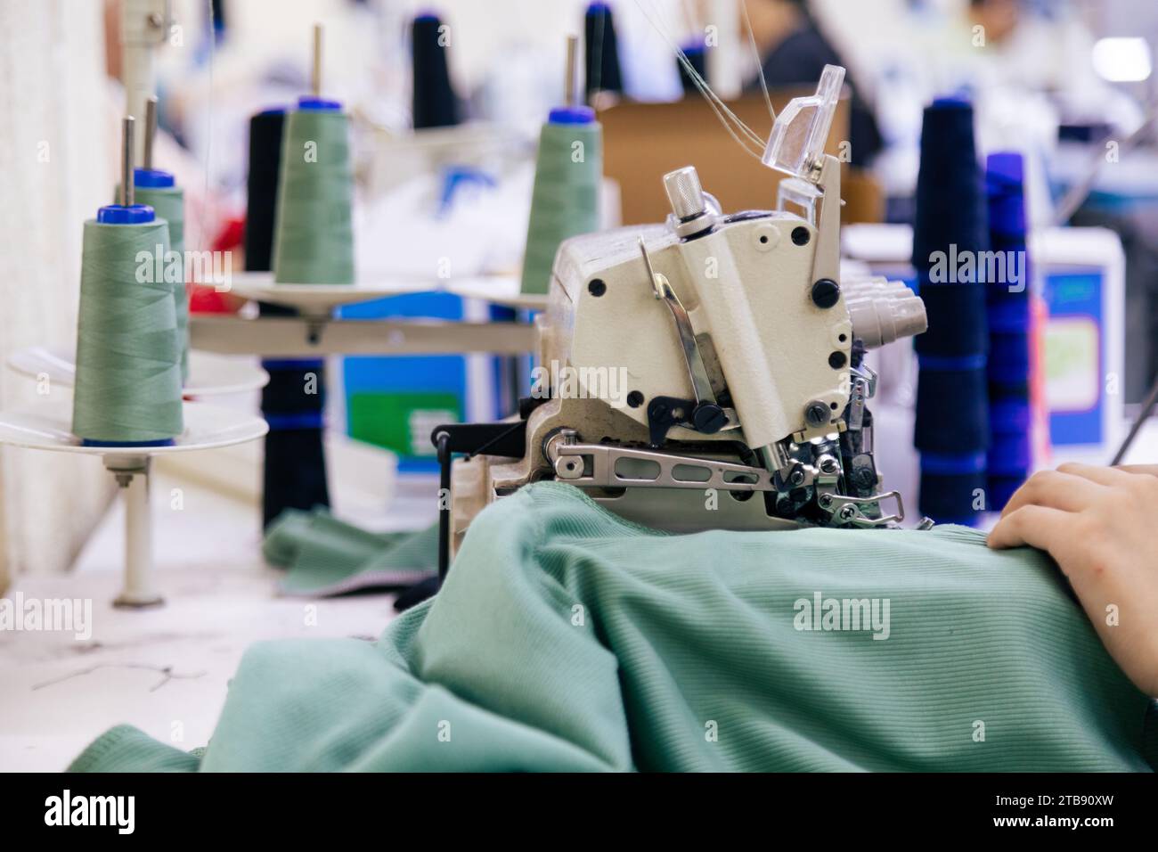 Extreme close up sewing machine hi-res stock photography and images - Alamy