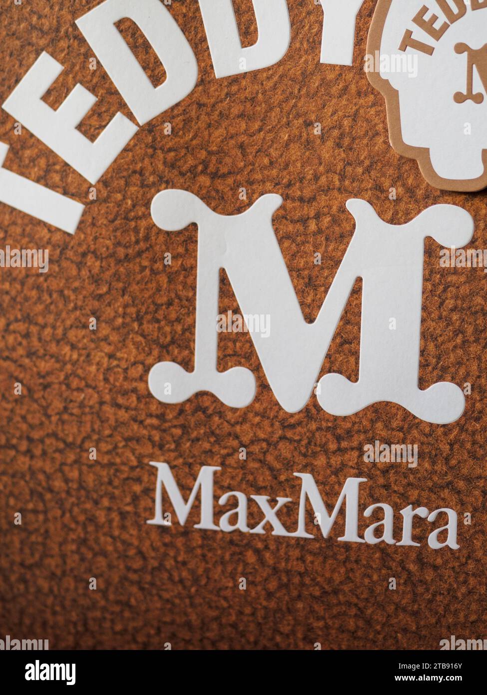 Teddy Ten Max Mara studio sweater packaging retail fashion design ...