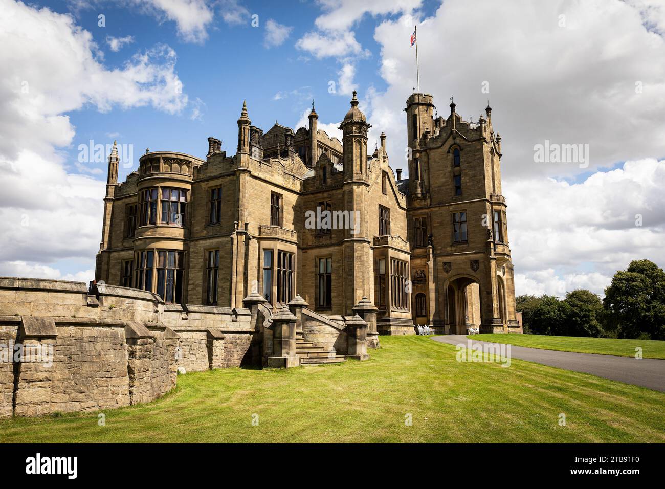 Allerton Castle, Knaresborough, Yorkshire Stock Photo - Alamy