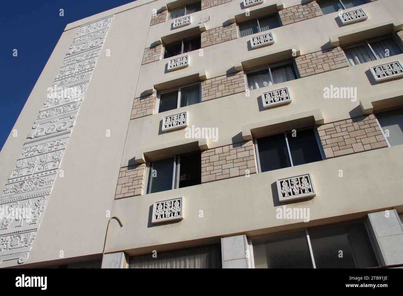 modern habitation building in chania in crete in greece Stock Photo - Alamy