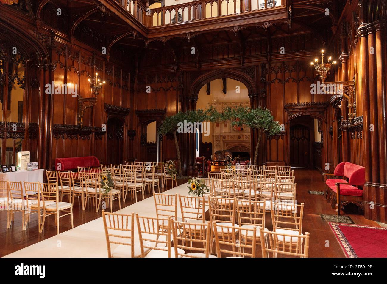 Allerton Castle, Knaresborough, Yorkshire Stock Photo - Alamy