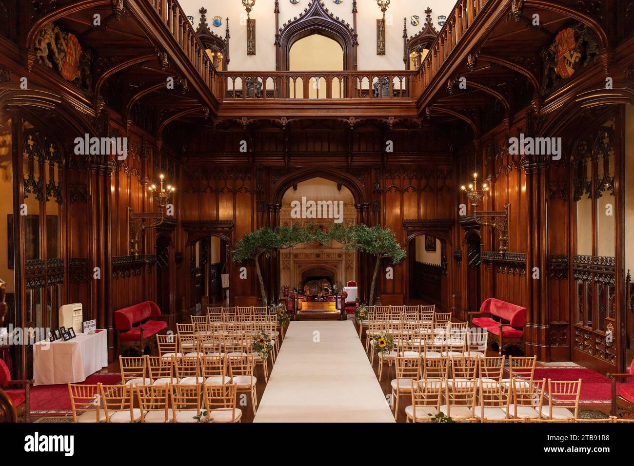 Allerton Castle, Knaresborough, Yorkshire Stock Photo - Alamy