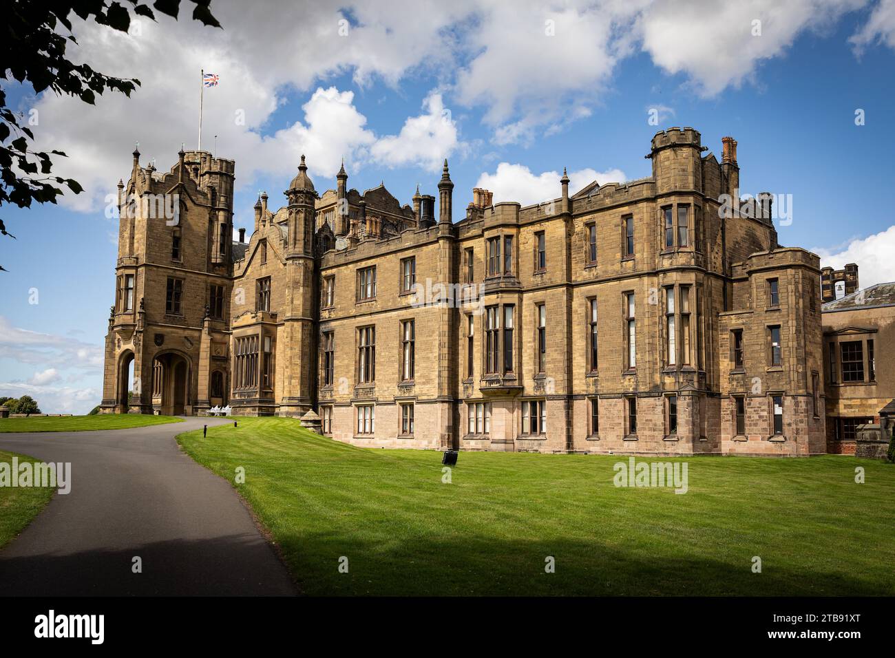 Allerton Castle, Knaresborough, Yorkshire Stock Photo - Alamy