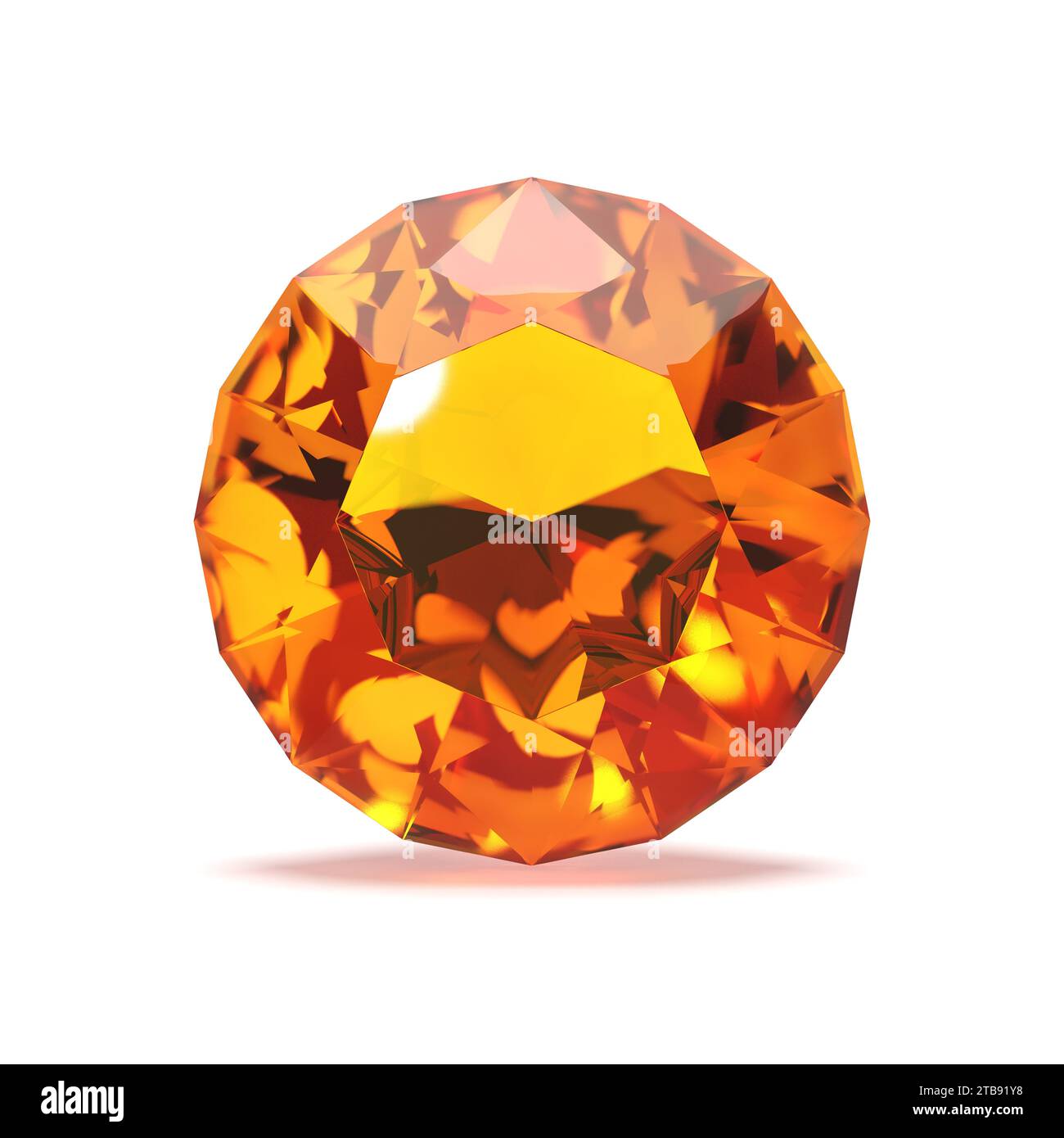 topaz, jewel, yellow gemstone, on white background Stock Photo - Alamy