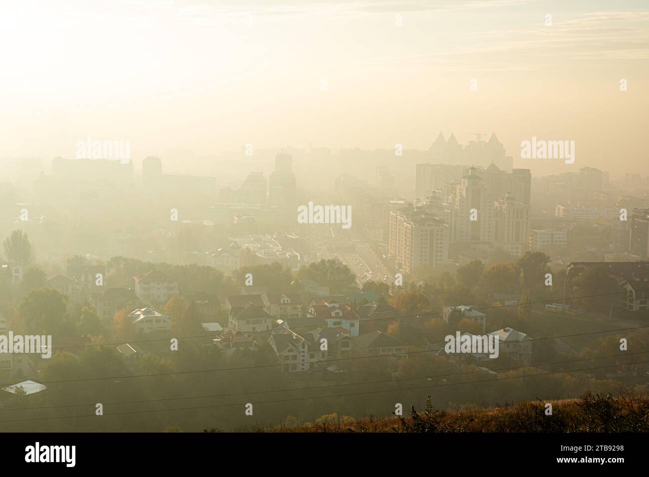 Kazakhstan smog hi-res stock photography and images - Alamy
