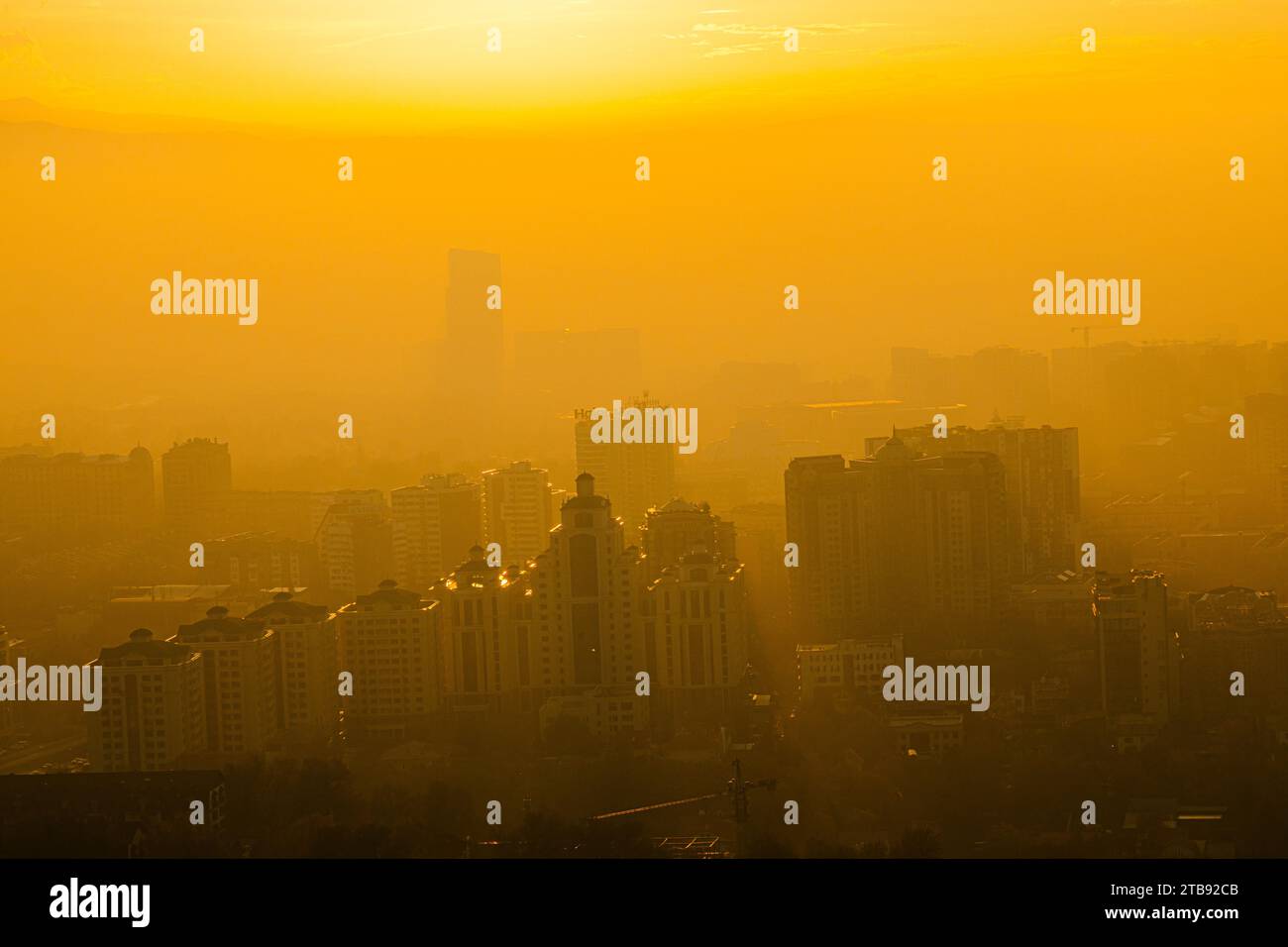 Almaty, Kazakhstan - October 28, 2023: Almaty Kazakhstan during a ...