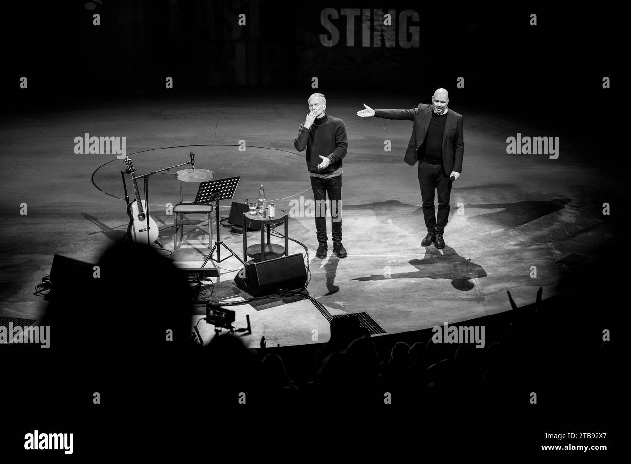 British artist Sting annonces on a press event a new musical at OEstre ...