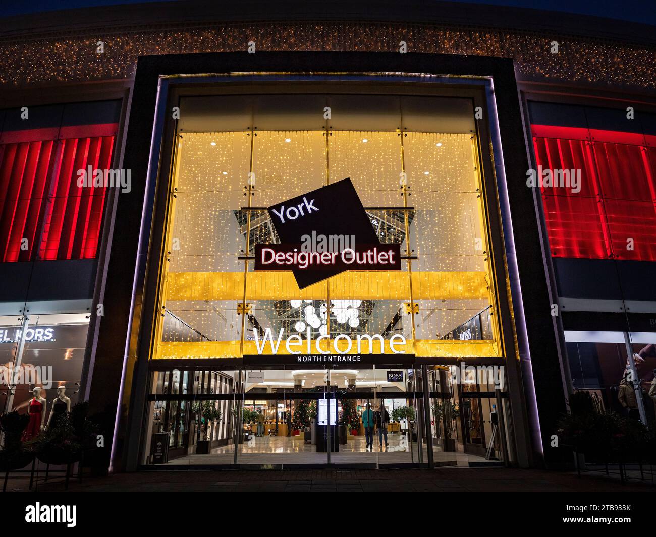 McarthurGlen Designer Outlet York Stock Photo - Alamy