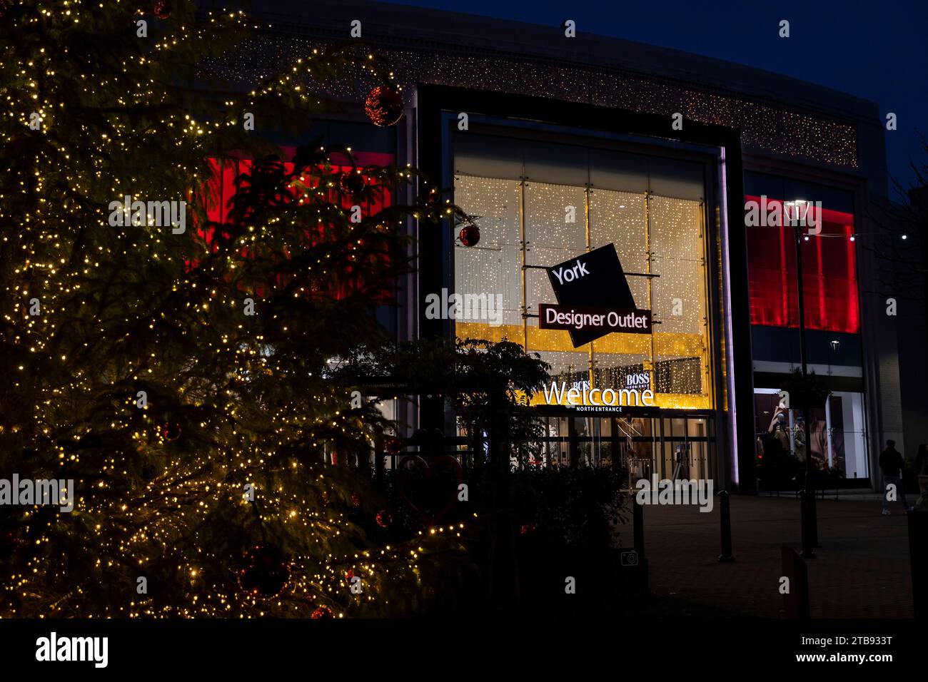 McarthurGlen Designer Outlet York Stock Photo - Alamy