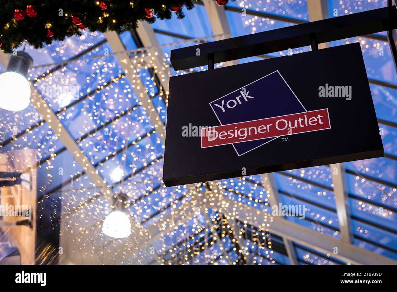 McarthurGlen Designer Outlet York Stock Photo - Alamy