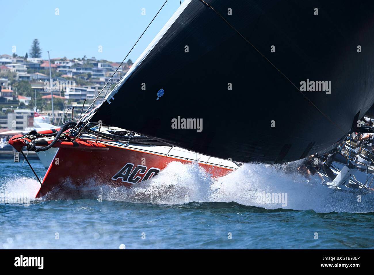 Sydney Harbour, Sydney, Australia. 5th Dec, 2023. 2023 Solas Big Boat Challenge; maxi yacht ...