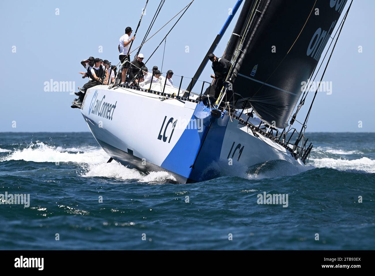 Sydney Harbour, Sydney, Australia. 5th Dec, 2023. 2023 Solas Big Boat Challenge; maxi yacht ...