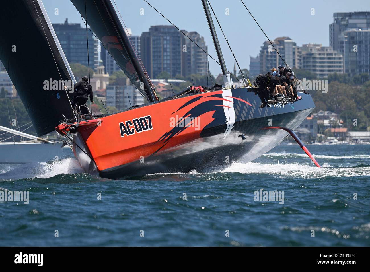 Sydney Harbour, Sydney, Australia. 5th Dec, 2023. 2023 Solas Big Boat Challenge; maxi yacht ...