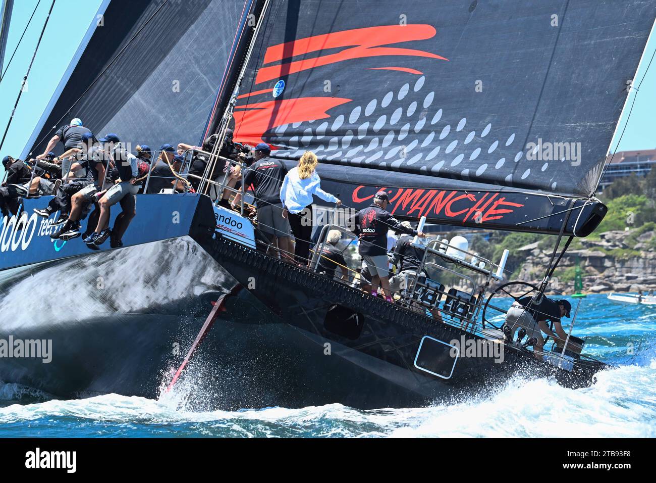 Sydney Harbour, Sydney, Australia. 5th Dec, 2023. 2023 Solas Big Boat Challenge; maxi yacht ...