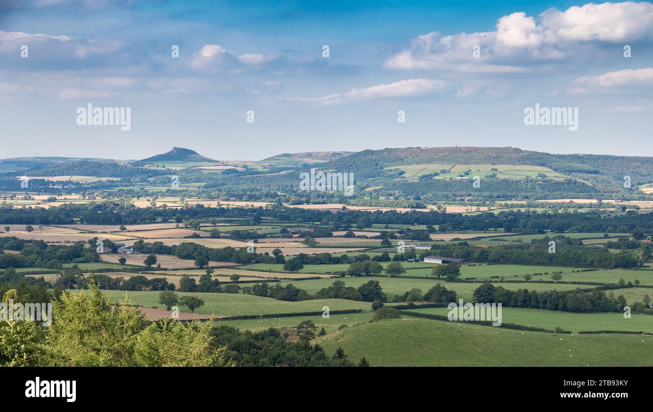 View from Clay Bank, North Yorkshire, England, UK Stock Photo - Alamy