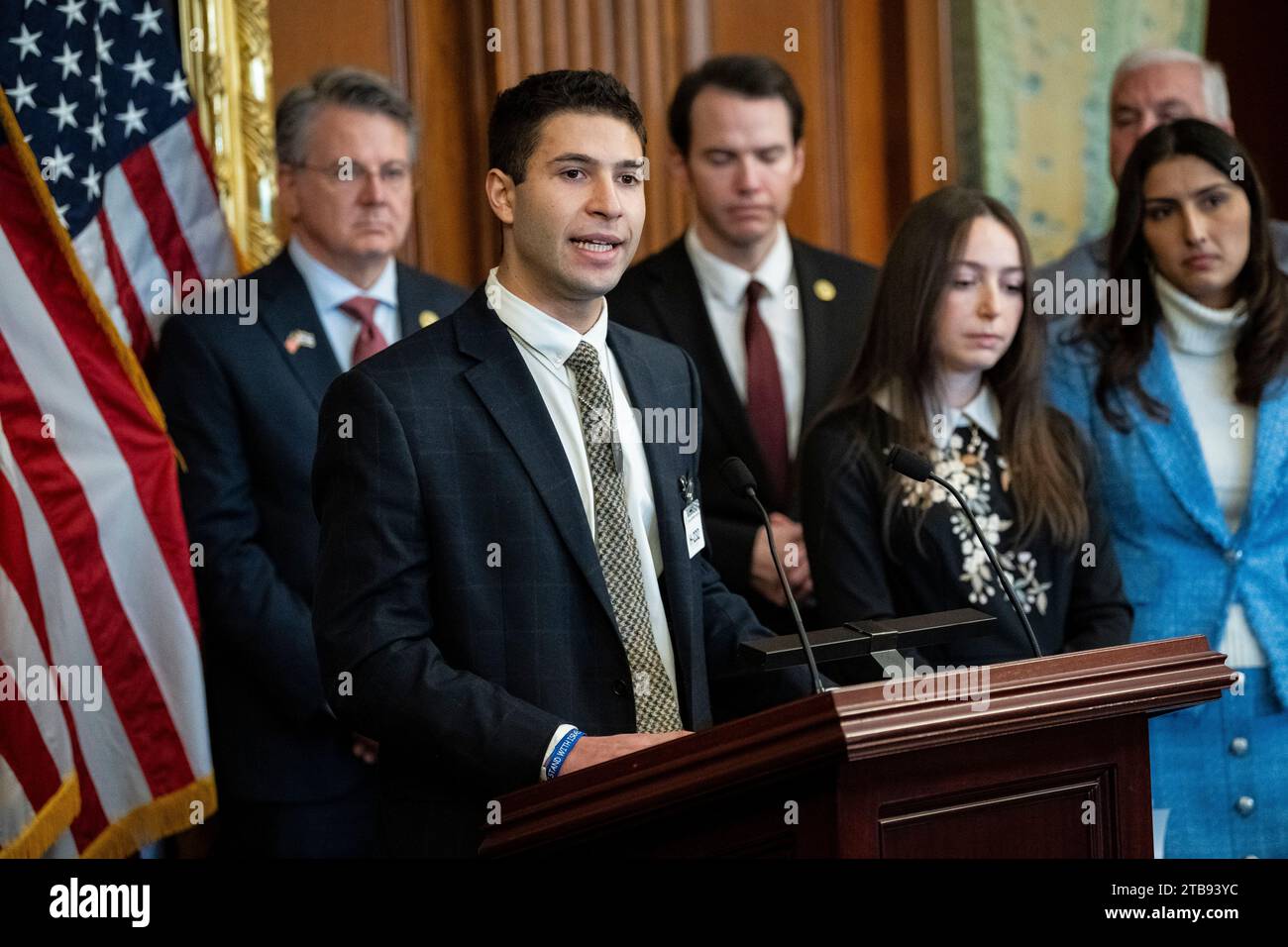 Washington, USA. 05th Dec, 2023. University of Pennsylvania student ...