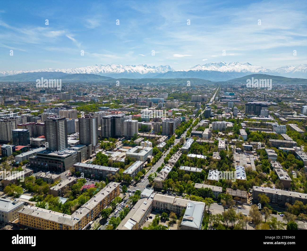 Snowy mountains in kyrgyzstan hi-res stock photography and images - Alamy