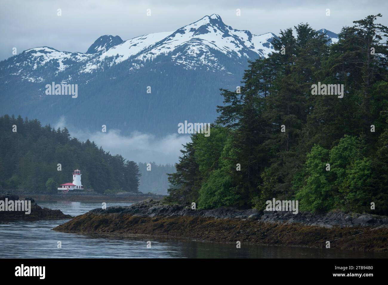 Inside passage usa alaska lighthouse hi-res stock photography and ...