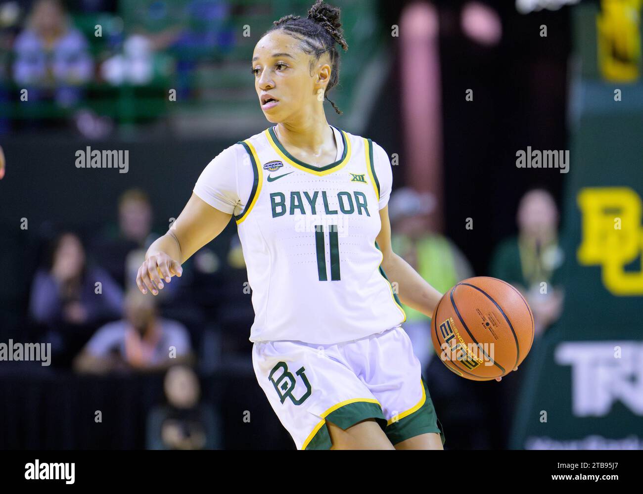 Ferrell Center Waco, Texas, USA. 3rd Dec, 2023. Baylor Lady Bears guard ...