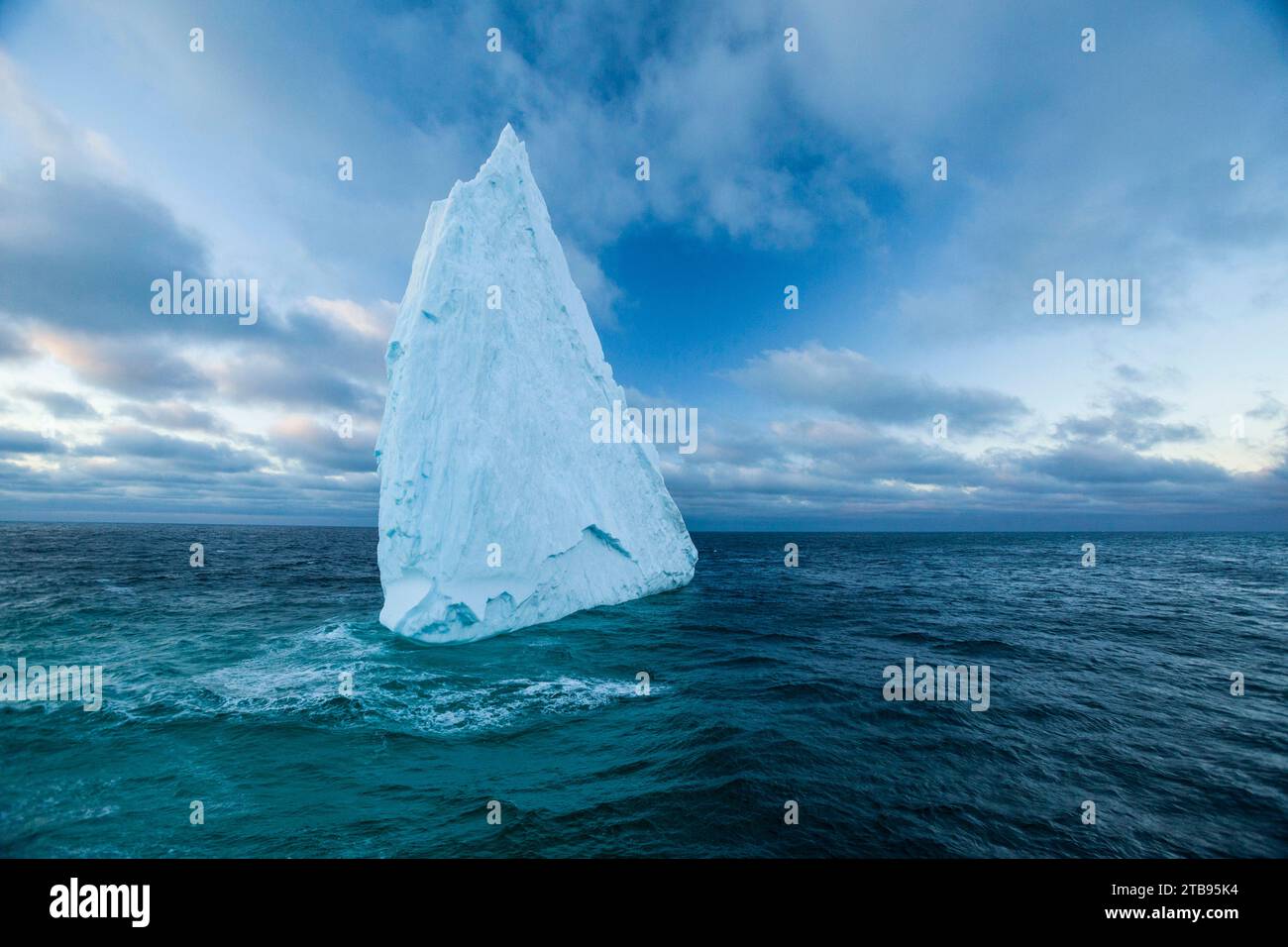 Pinnacle iceberg in Gerlache Strait; Antarctica Stock Photo - Alamy